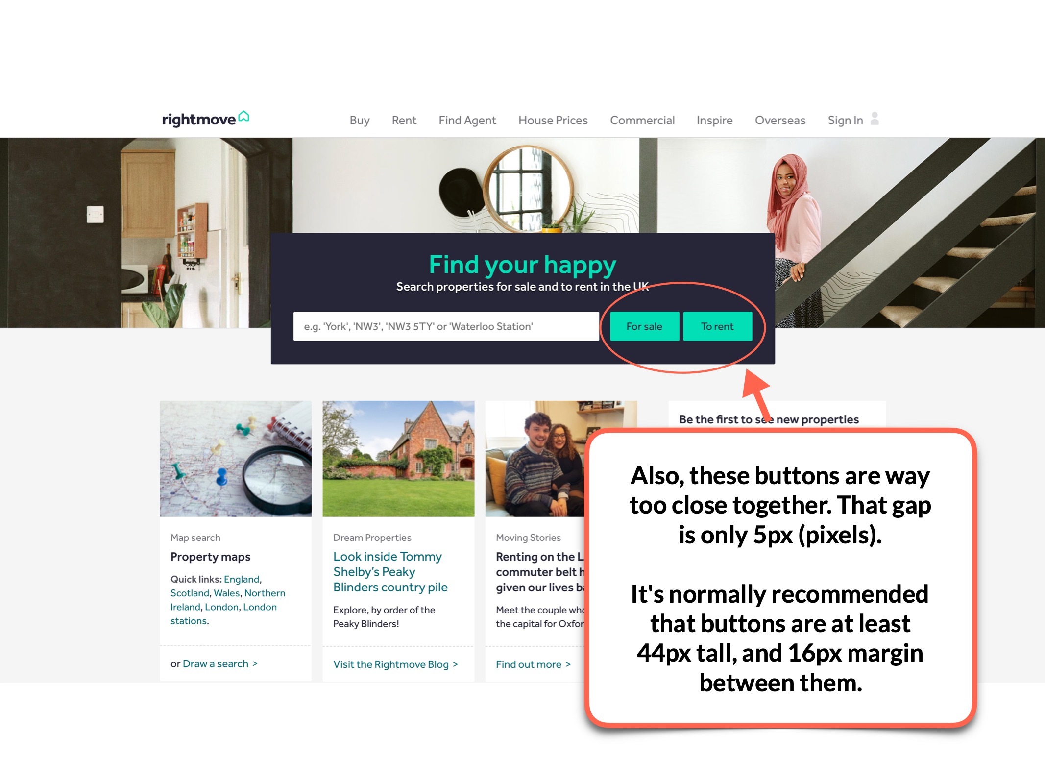A UX case study on Rightmove ️
