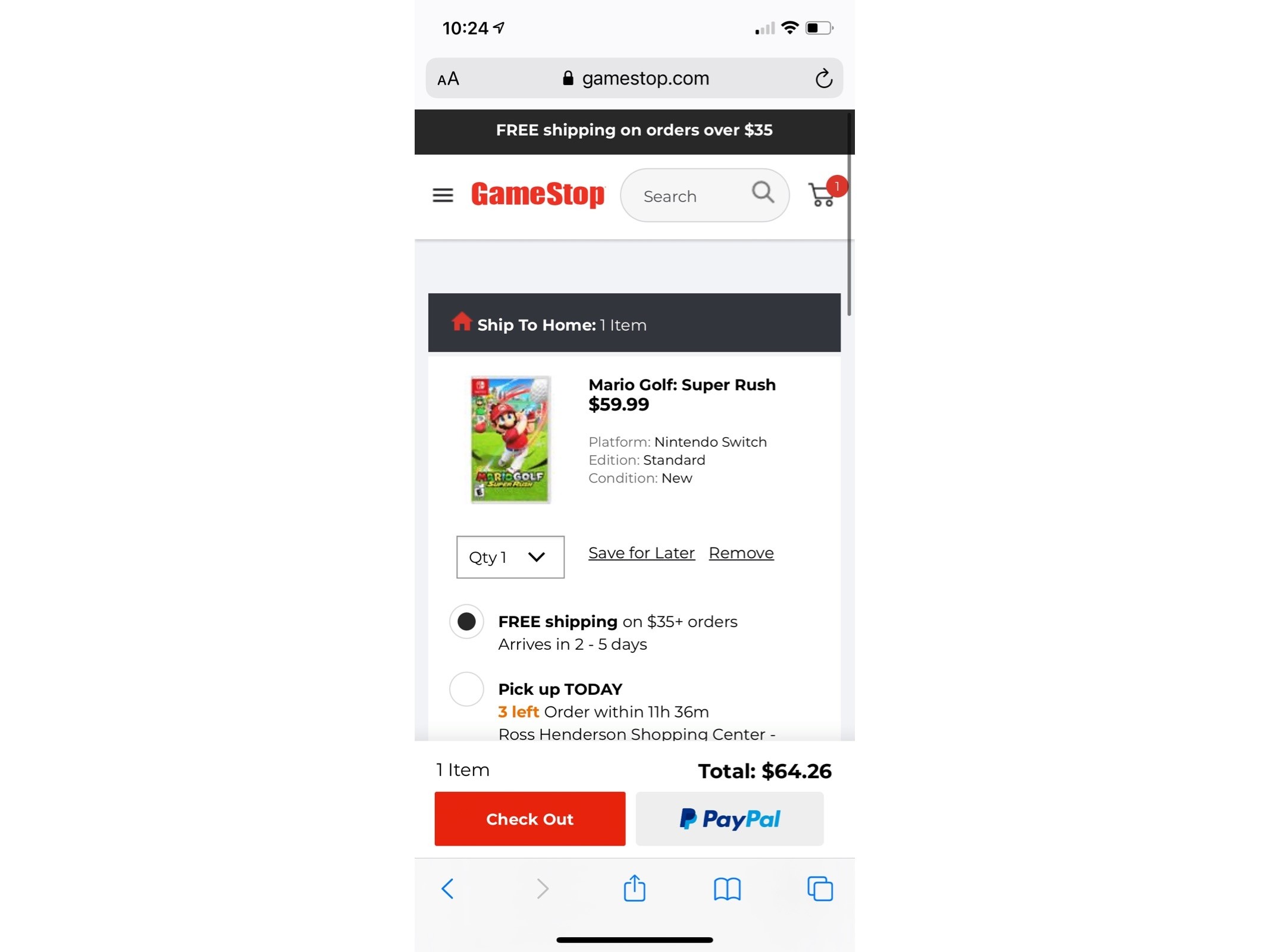 A UX case study on Gamestop ️