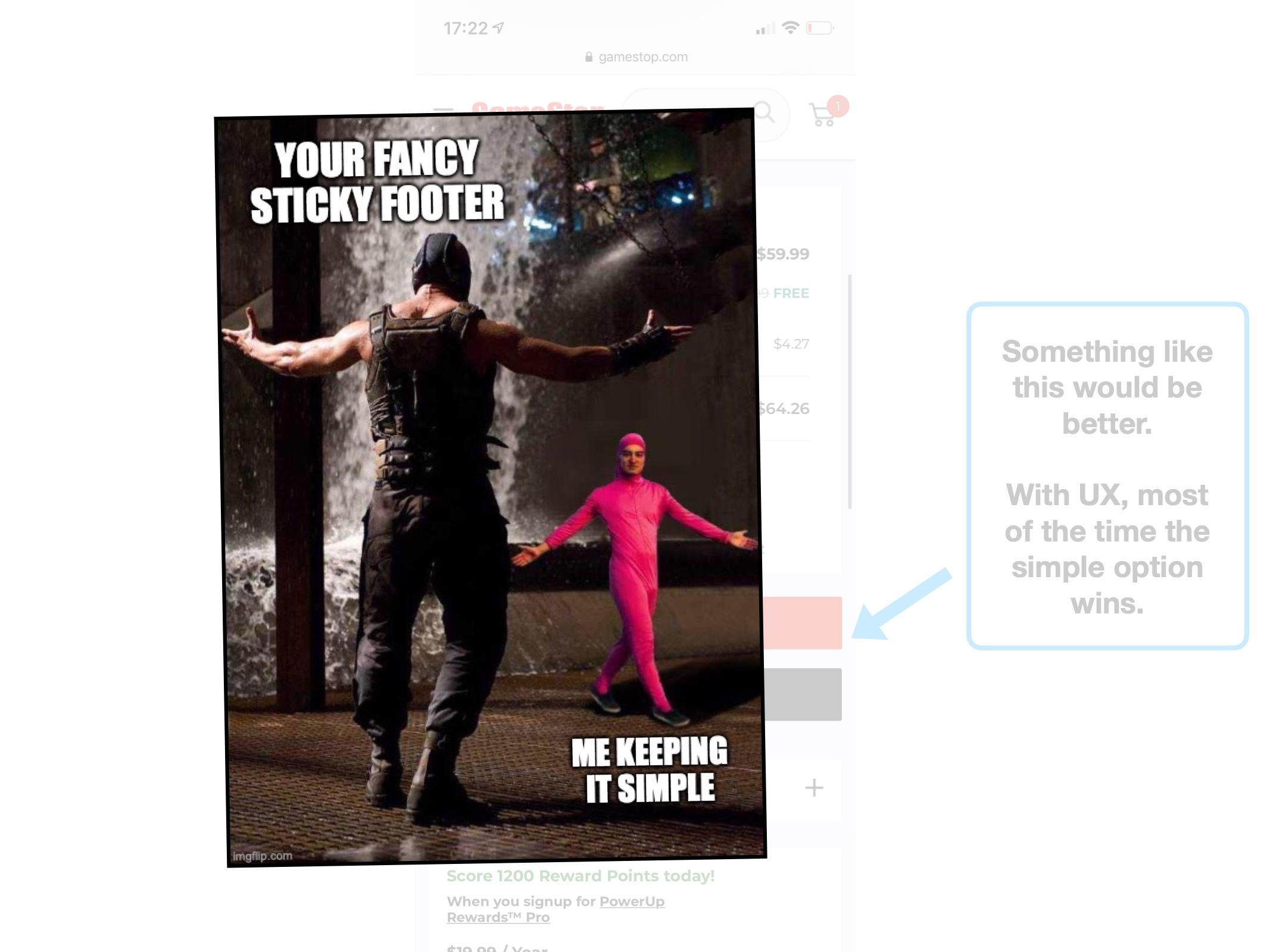 A UX case study on Gamestop ️