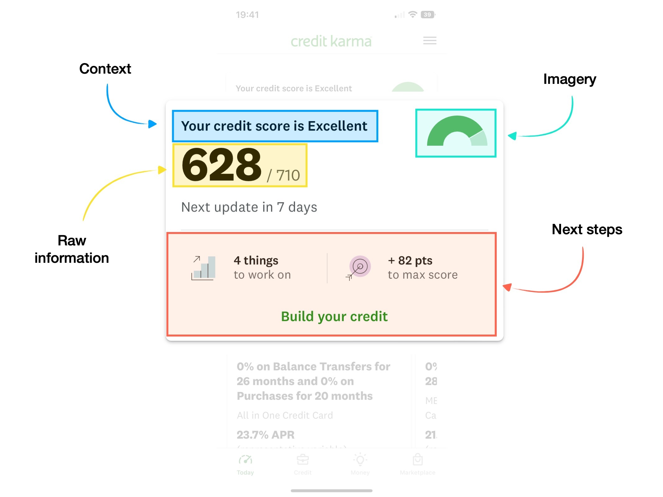 Credit Karma: the UX complexity of credit scores 📈