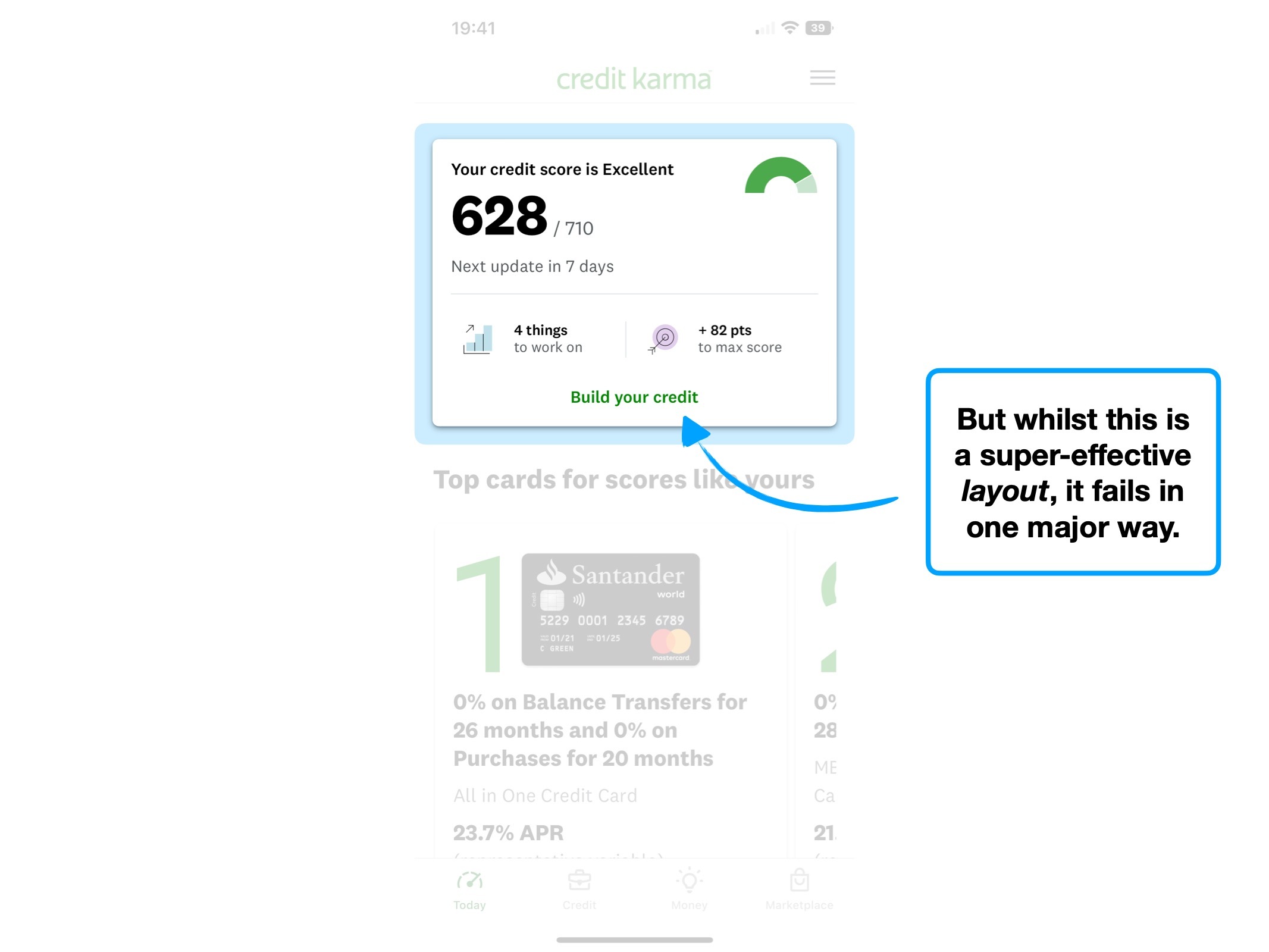 Credit Karma: the UX complexity of credit scores 📈