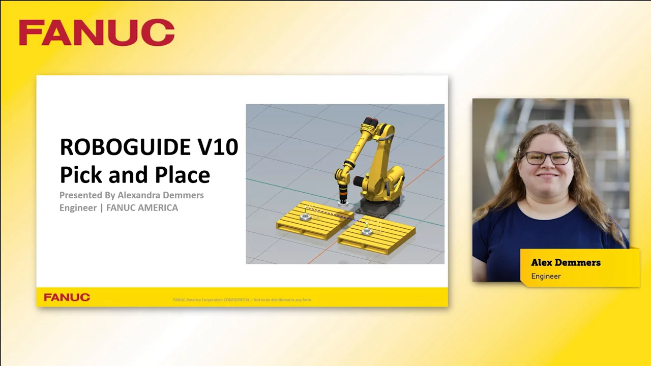 ROBOGUIDE V10 Pick and Place | Tech Transfer
