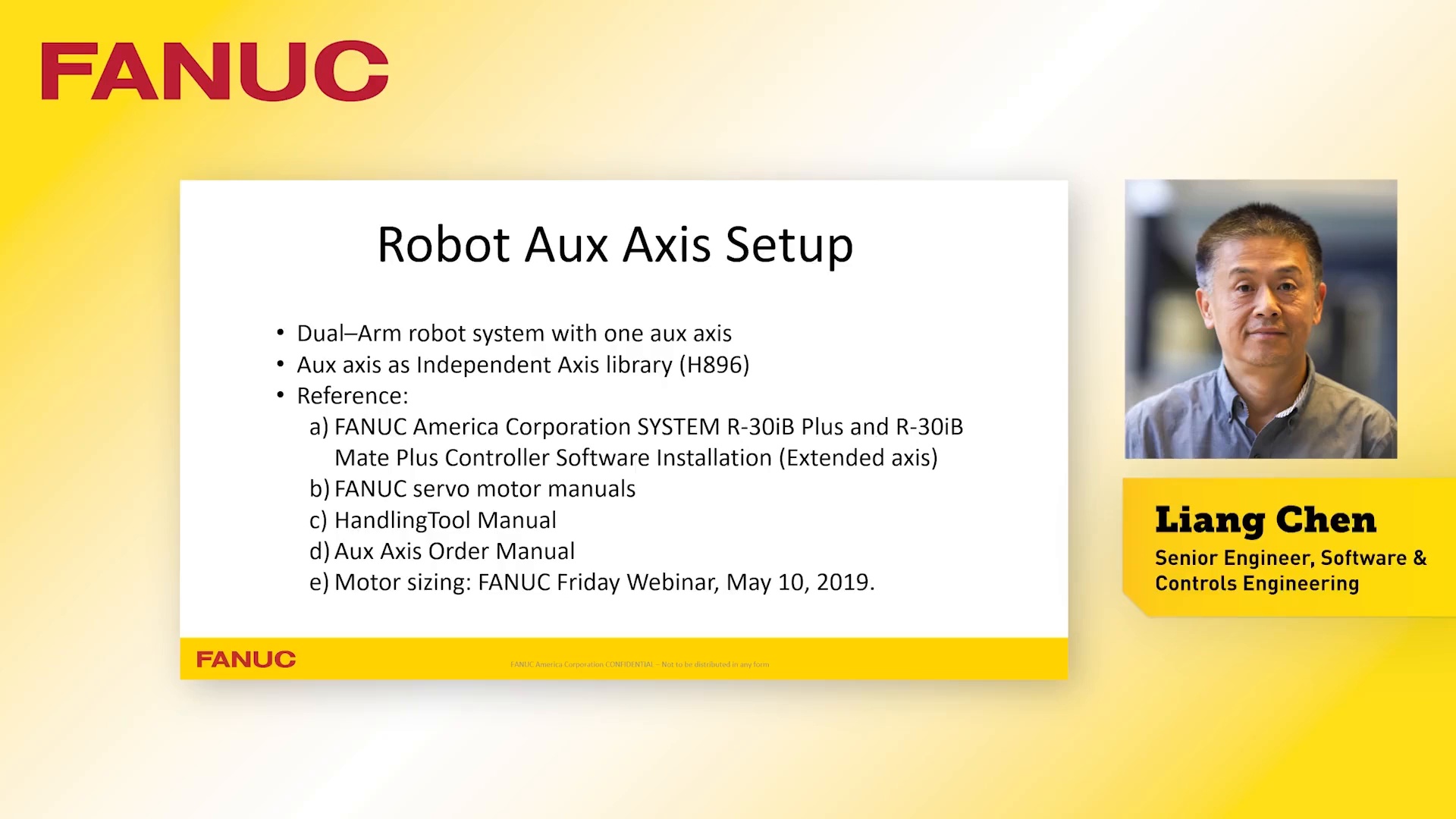 Robot Aux Axis Setup | Tech Transfer