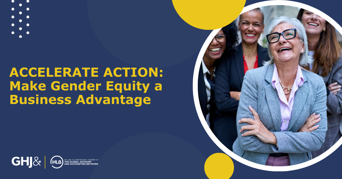 Accelerate Action: Real Strategies to Advance Women in the Workplace - GHJ