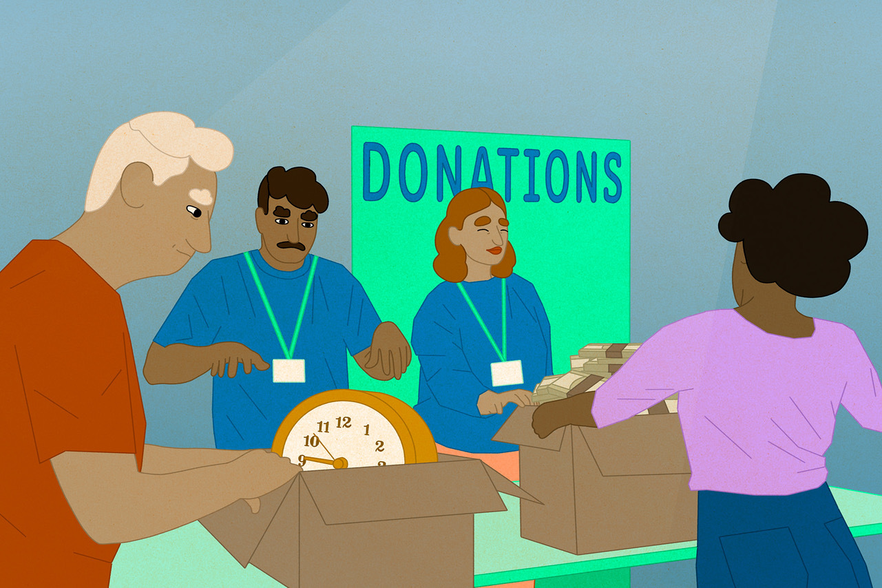 When It Comes to Giving, People Value Time over Money