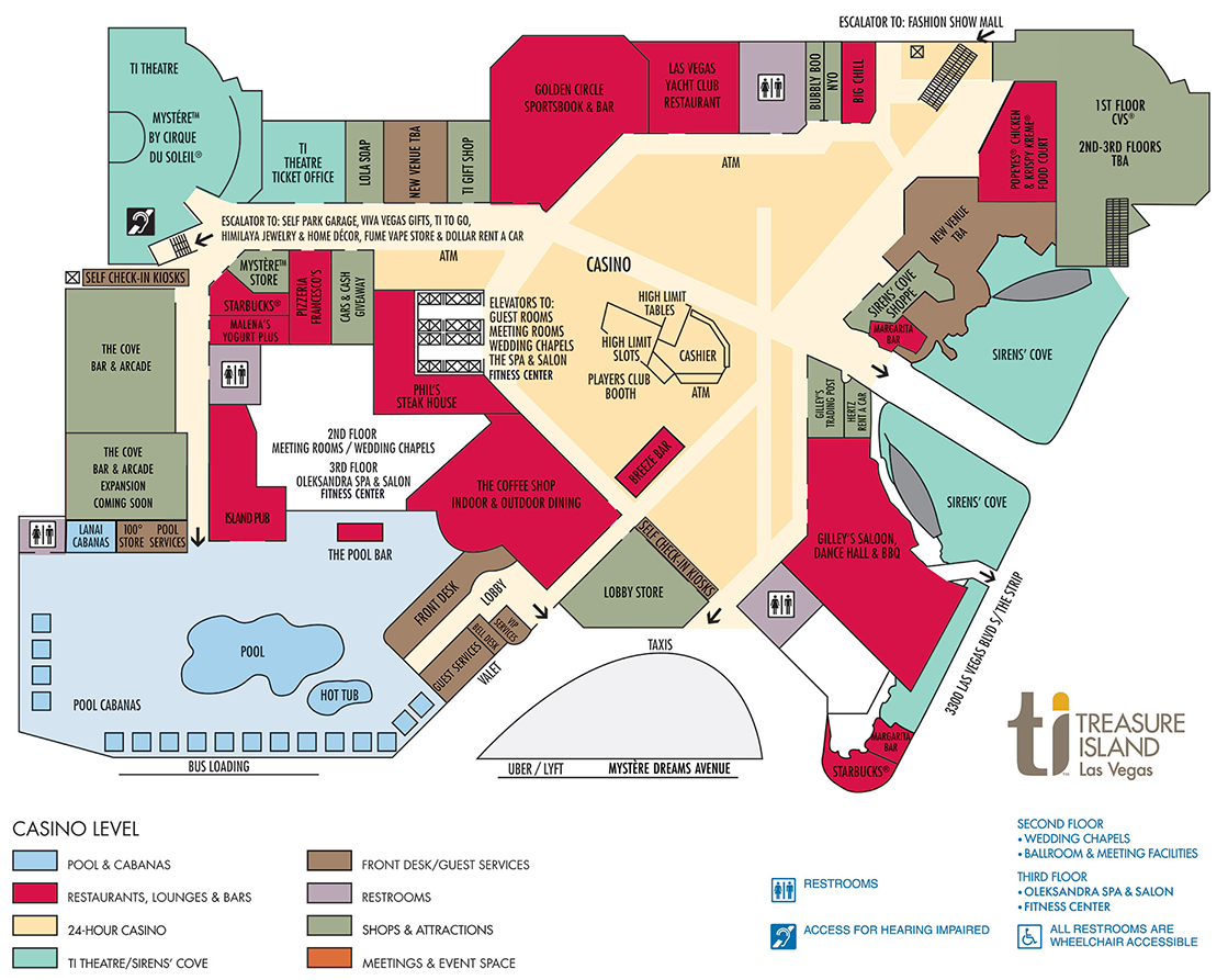 Property Map - Treasure Island